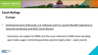 #BCMeeting2019: UR for Demand Guarantees | PPTX