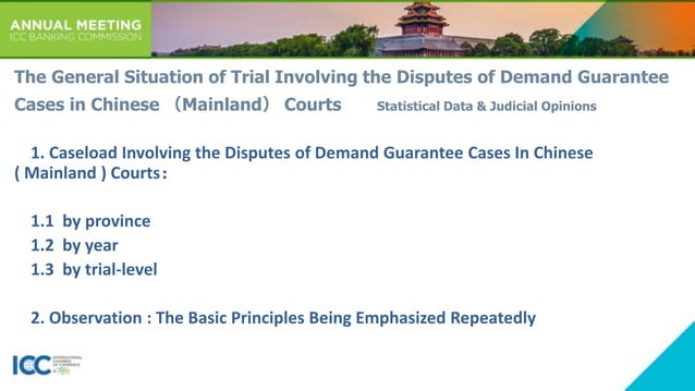 #BCMeeting2019: UR for Demand Guarantees | PPTX | Legal Services ...