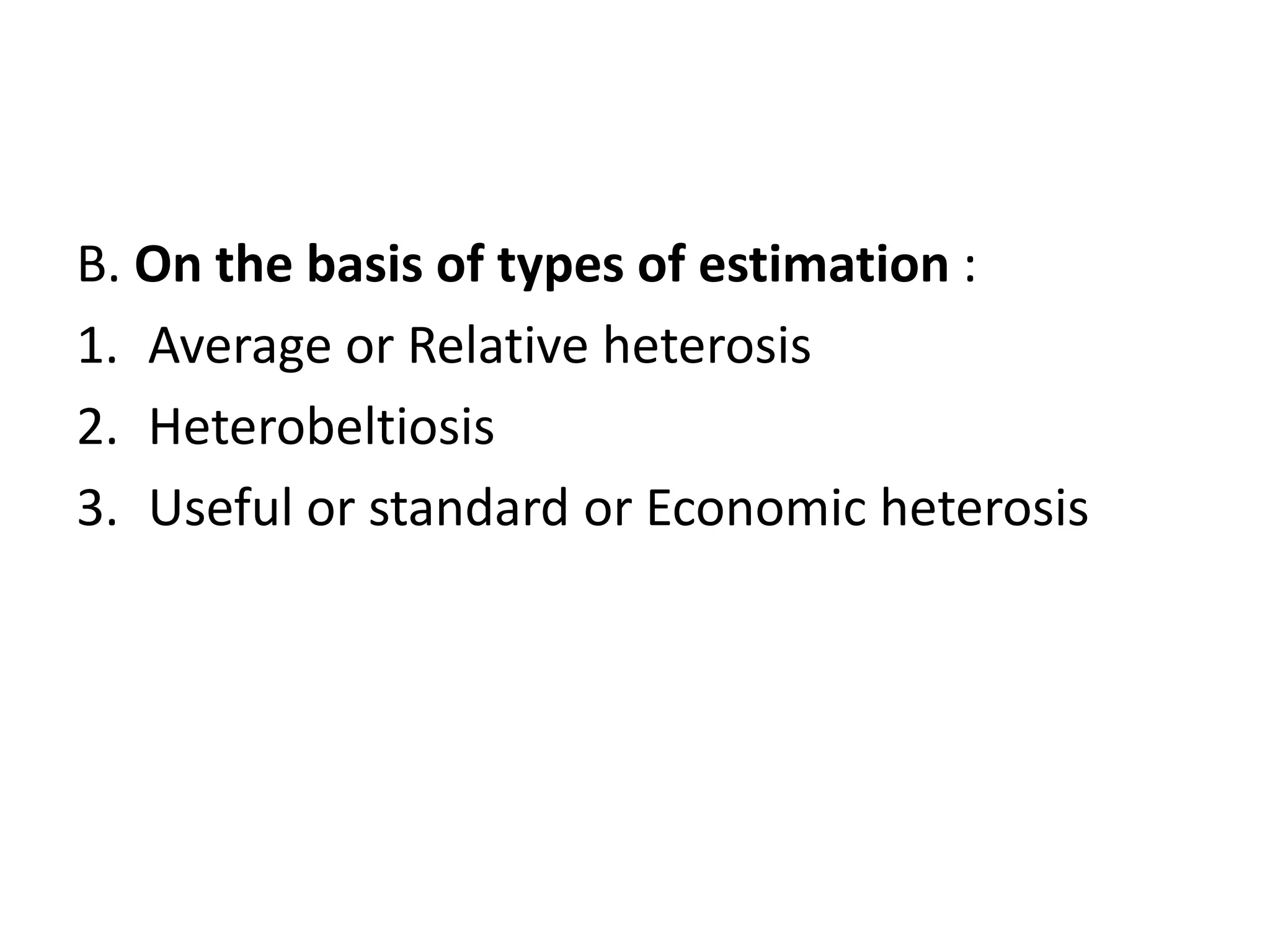 17. Heterosis breeding | PPTX