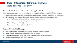More Freestyle Less Duty: Integration Platform as a Service (IPaaS) | PPT