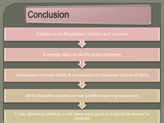 Quantitative Item Analysis | PPT