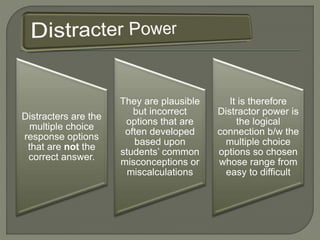 Quantitative Item Analysis | PPT