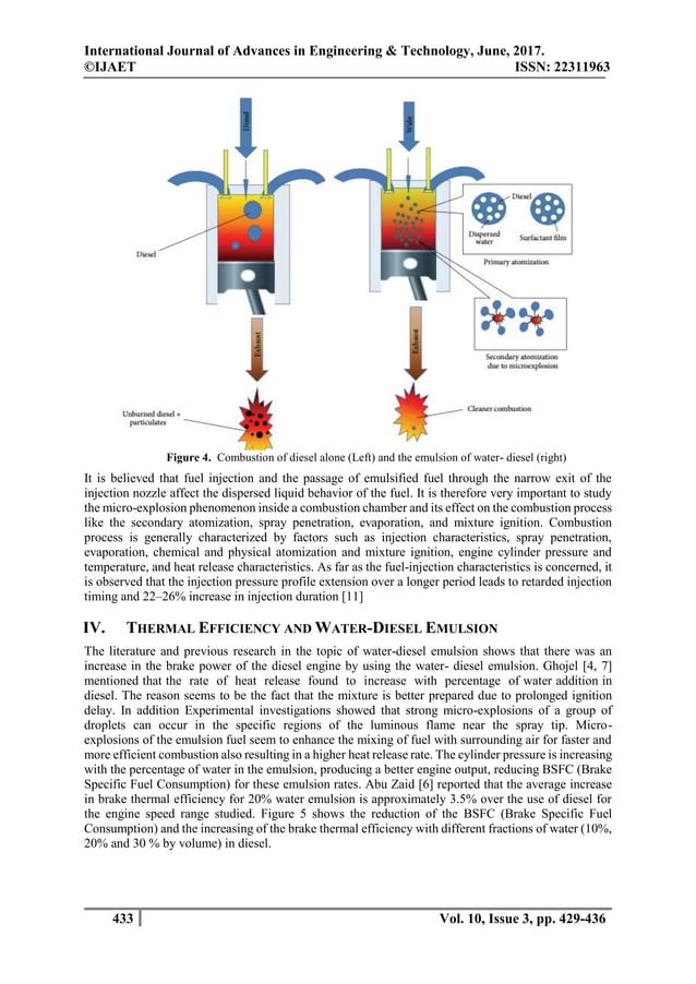 WATER-DIESEL EMULSION: A REVIEW | PDF | Chemistry | Science