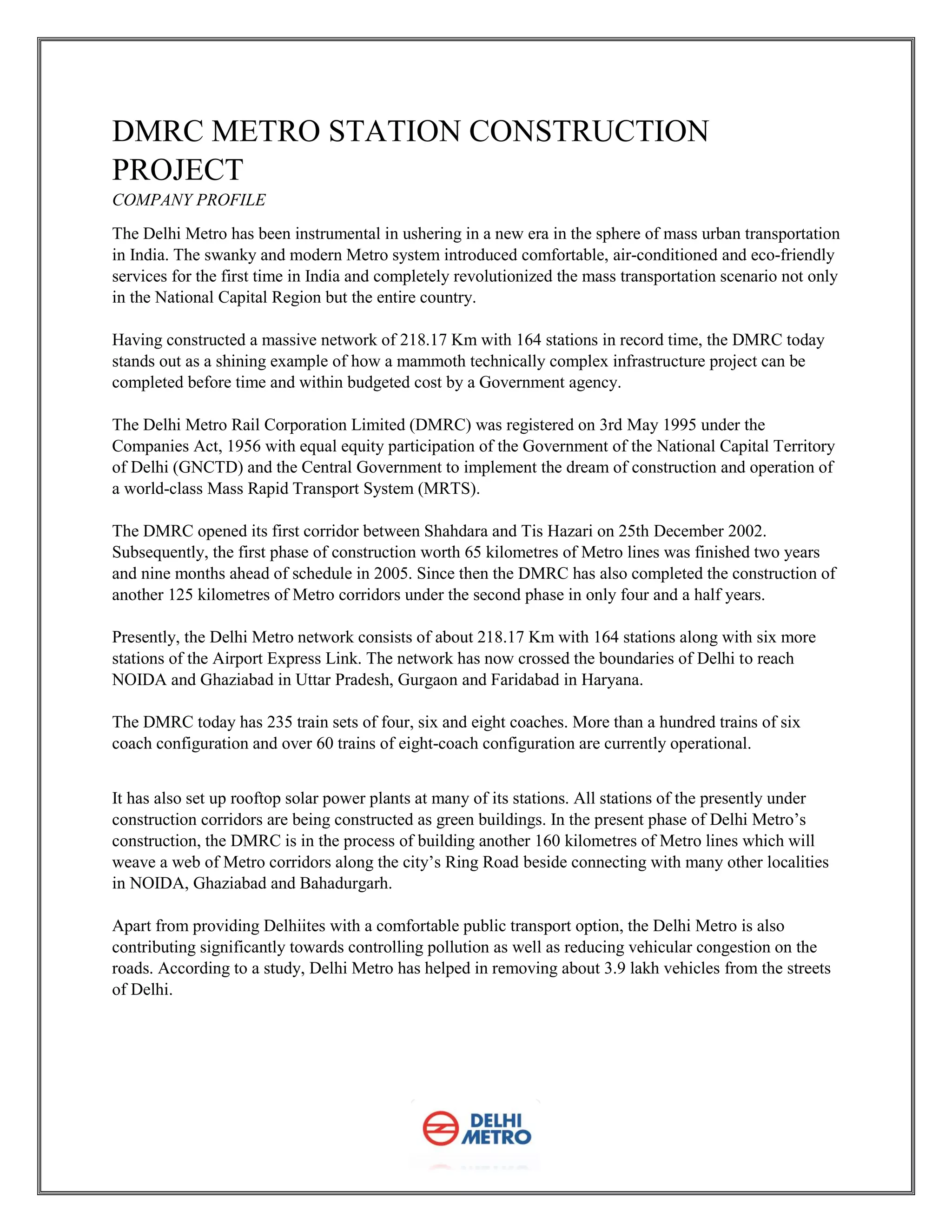 RISK ASSESSMENT OF METRO SITE | PDF