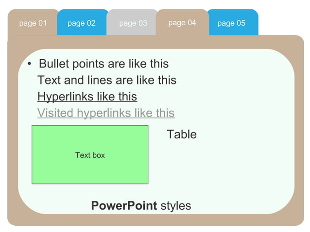 Power Point Templates - 17 index cards | PPT