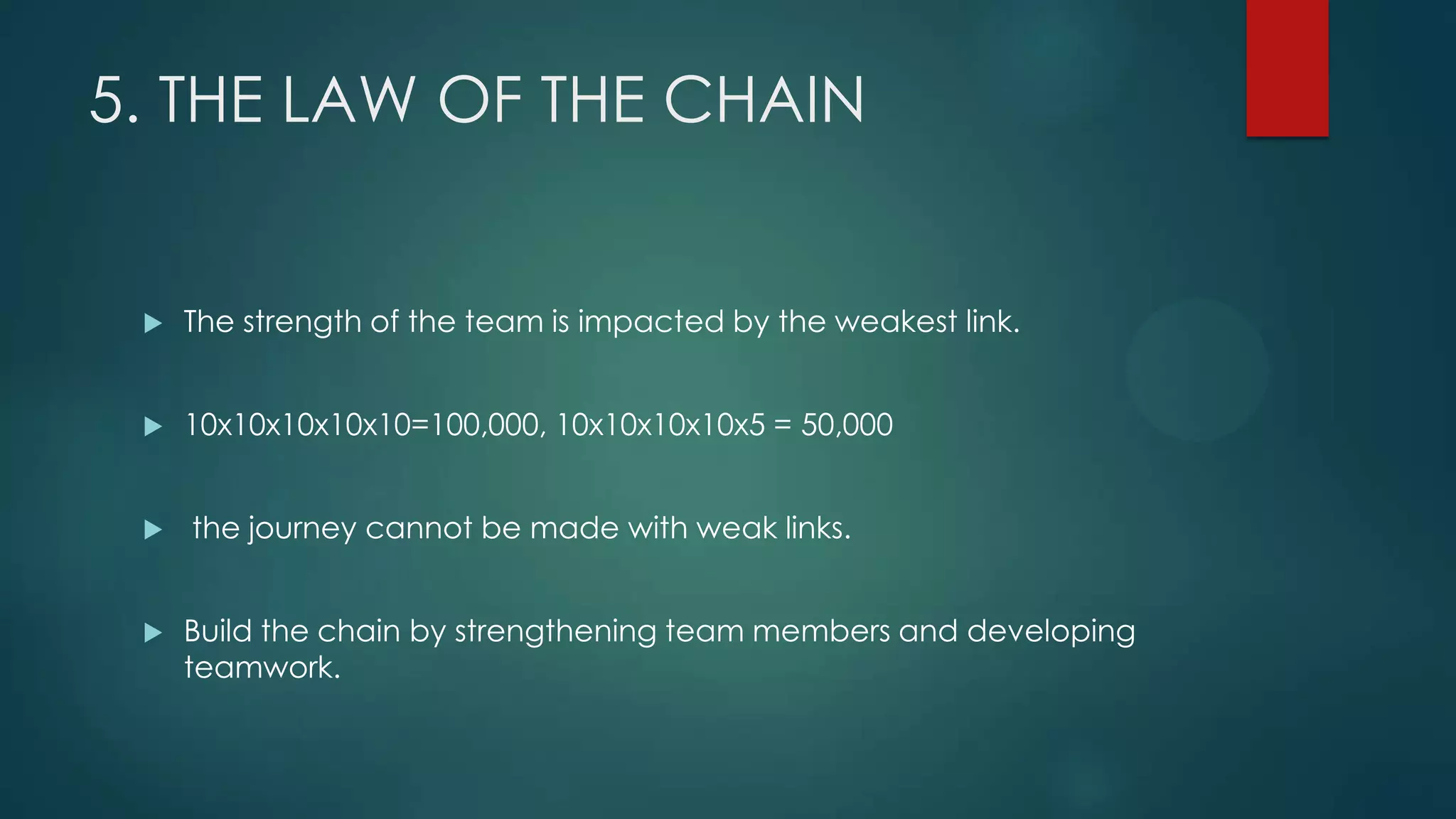 17 indisputable laws of teamwork by john maxwell | PPTX