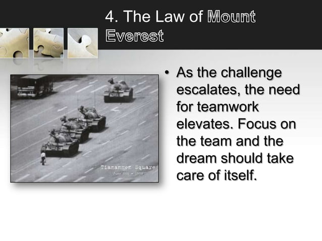 17 Indisputable Laws Of Teamwork | PPTX