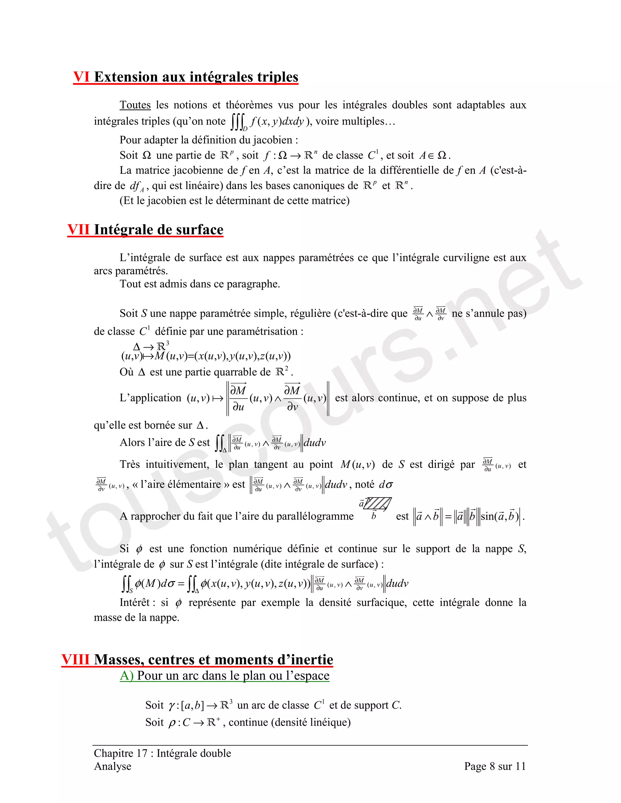 17 intégrale double | PDF