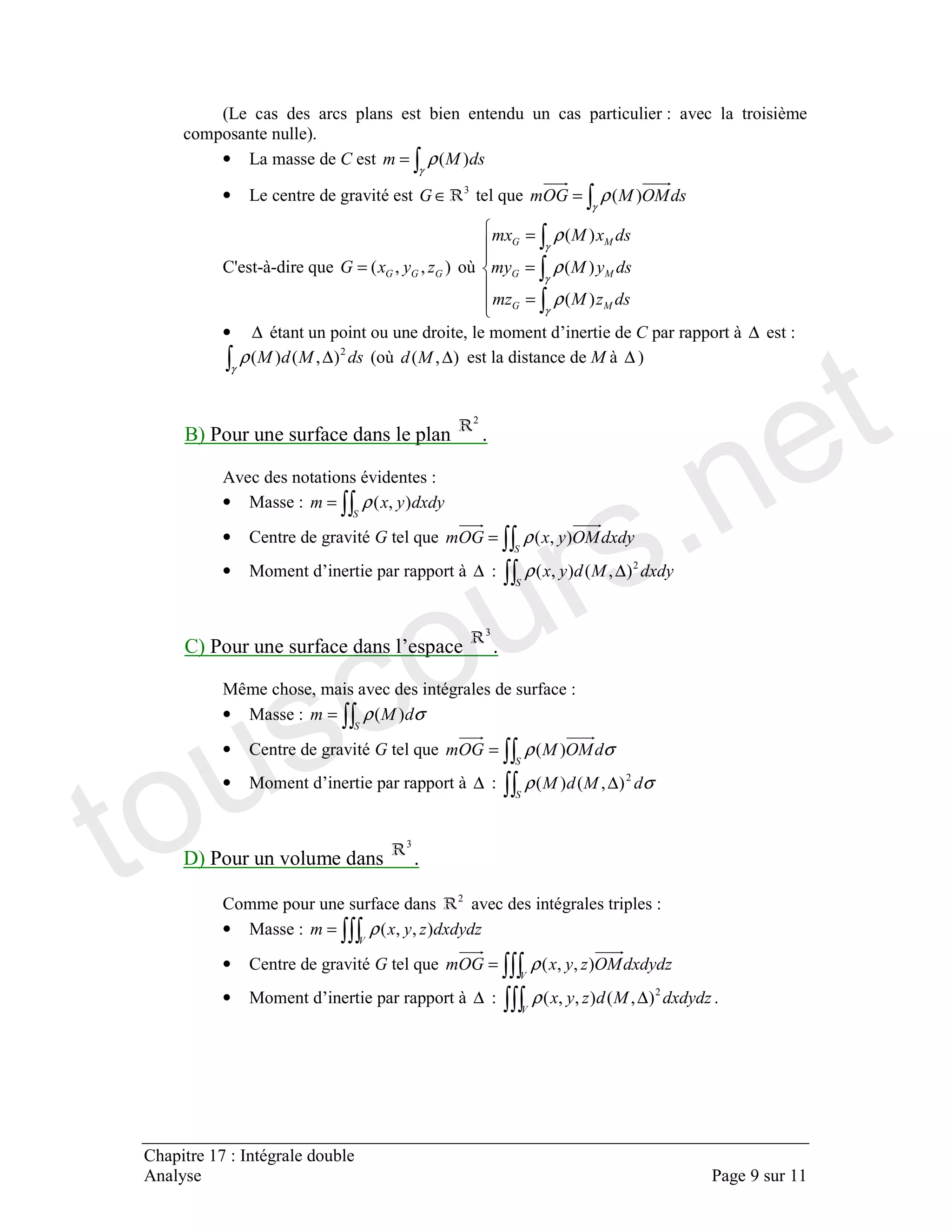 17 intégrale double | PDF