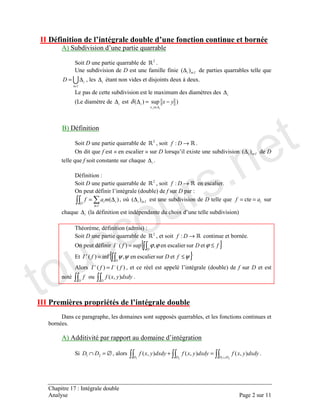 17 intégrale double | PDF