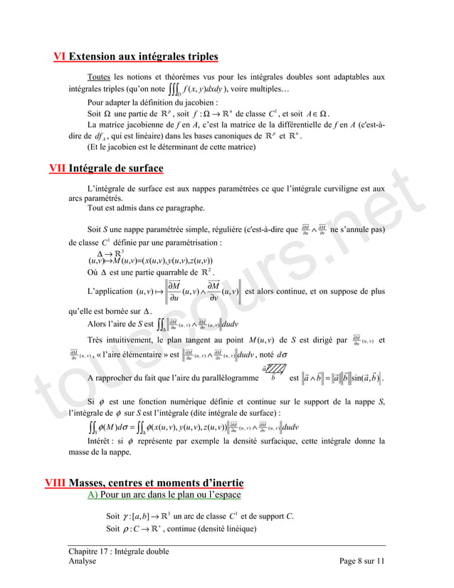 17 intégrale double | PDF