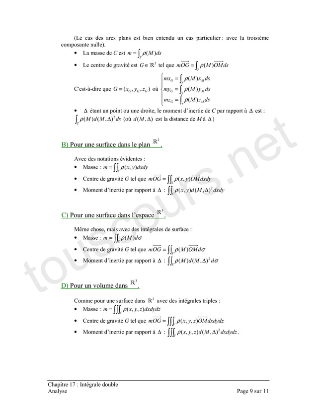17 intégrale double | PDF