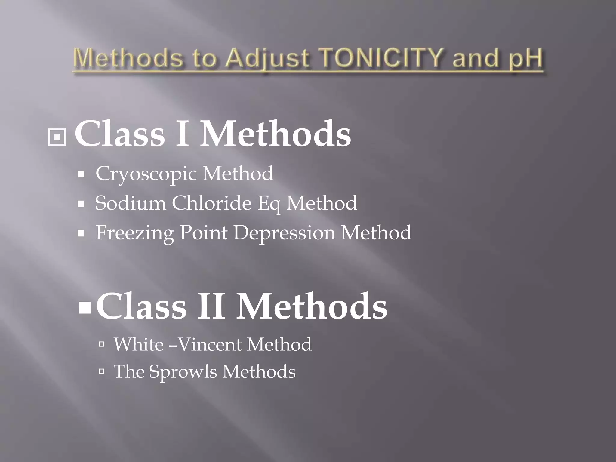 Isotonic solution and application in pharmacy slideshare | PPTX