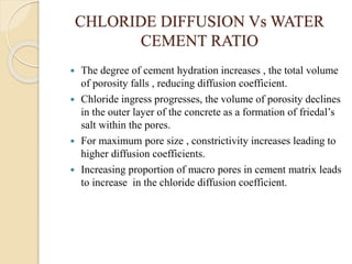 corrosion of steel reinforcement in concrete | PPTX