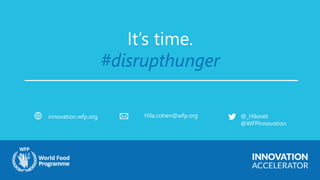 17 jan wfp_innovation_accelerator-oecd | PPT