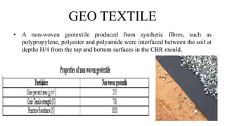 GEO TEXTILES IN SOIL STABILIZATION | PPT