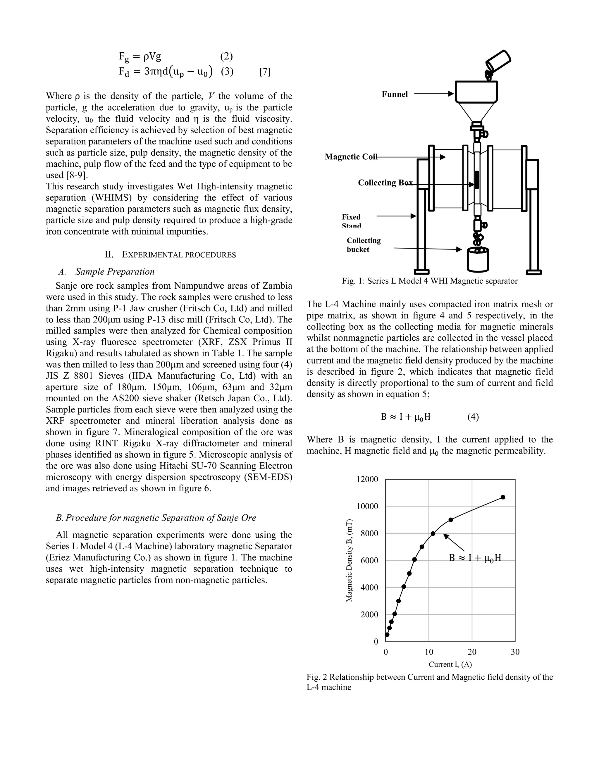 Treatment of Low-Grade Iron Ore using Two Stage Wet High-Intensity ...