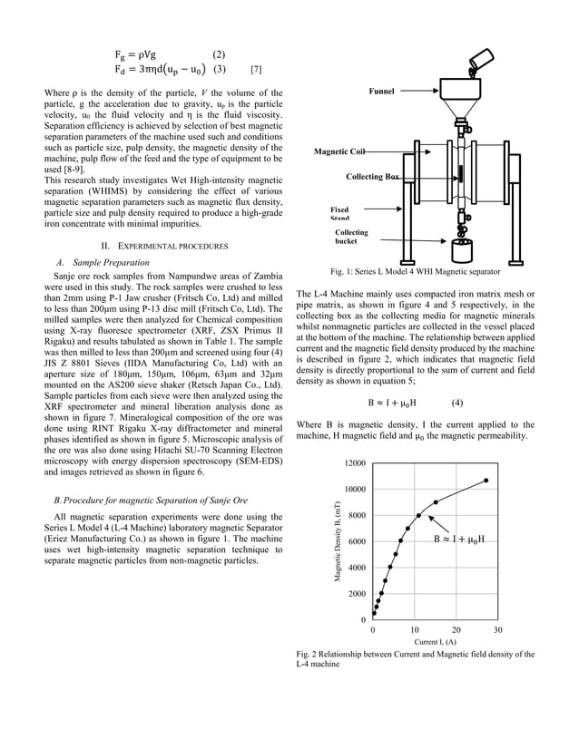 Treatment of Low-Grade Iron Ore using Two Stage Wet High-Intensity ...