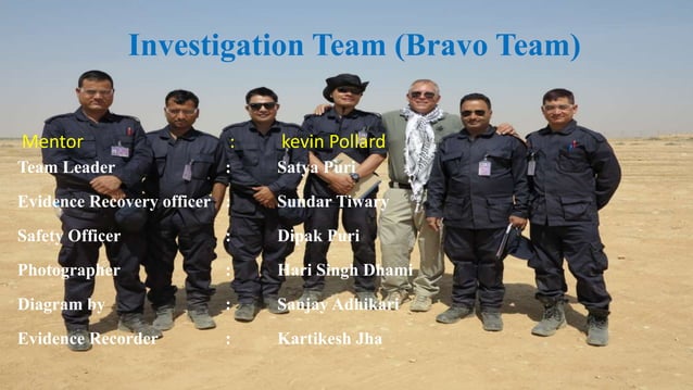 Post blast investigation | PPTX