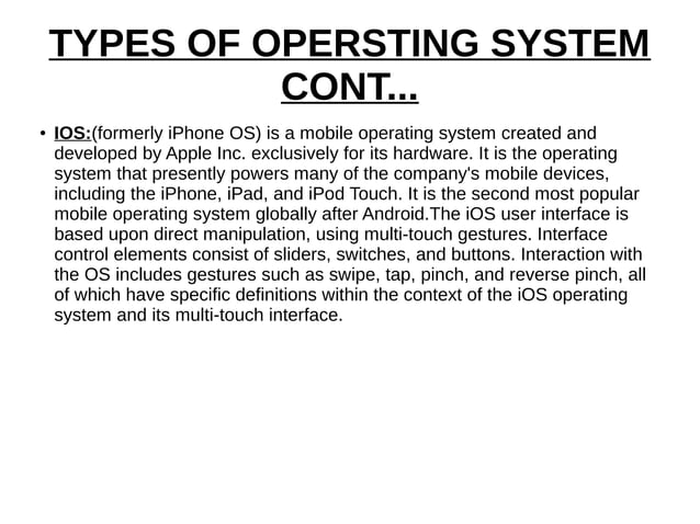 Mobile Application Development Ppt