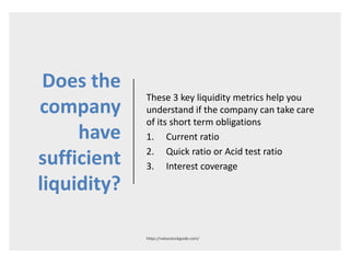 17 Key Financial Ratios | PPTX