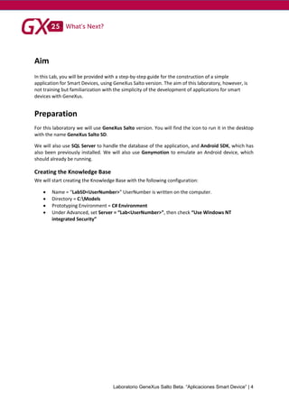 Laboratorio: Desarrollo para Smart Devices | PDF | Operating Systems | Computer Software and ...