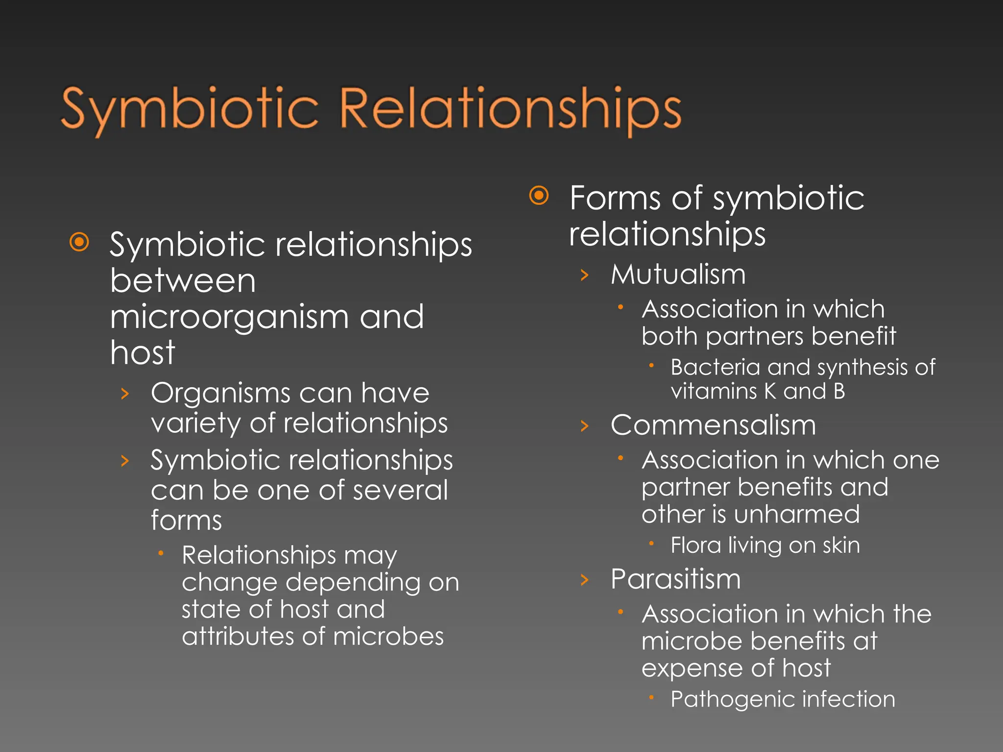 host and microbe interaction in microbiology | PPT