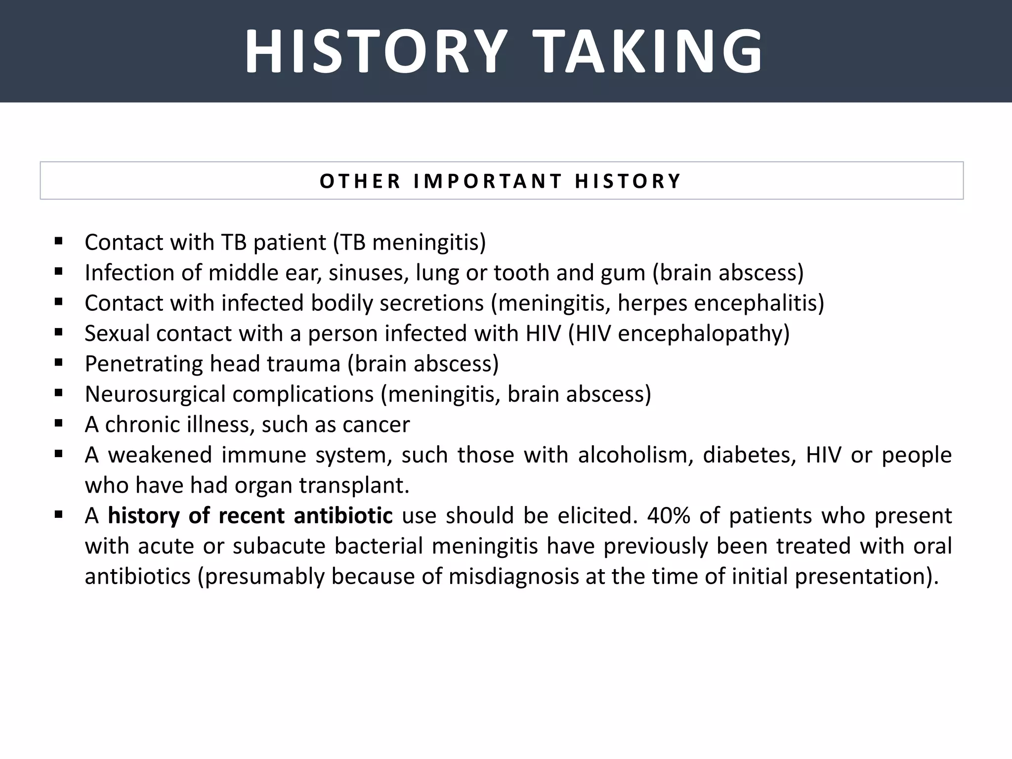 Management of Meningitis | PPTX