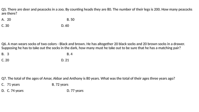 Mathematical Reasoning.pptx Is a PowerPoint presentation | PPTX