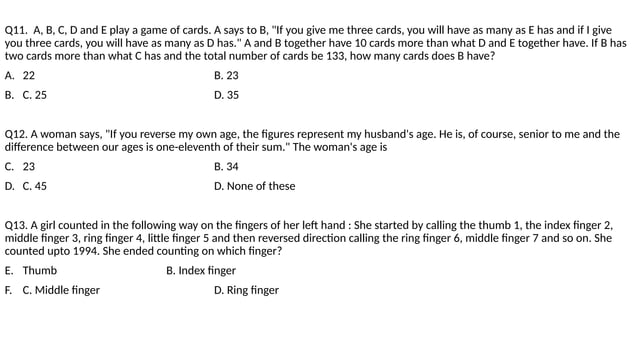 Mathematical Reasoning.pptx Is a PowerPoint presentation | PPTX