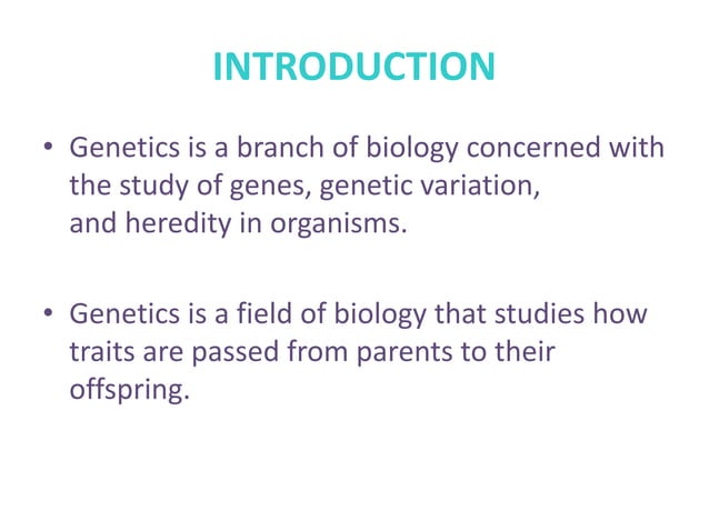 Biogenetic Analysis | PPT