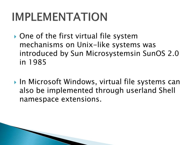 File System Reliability & Virtual File in Operating System | PPT