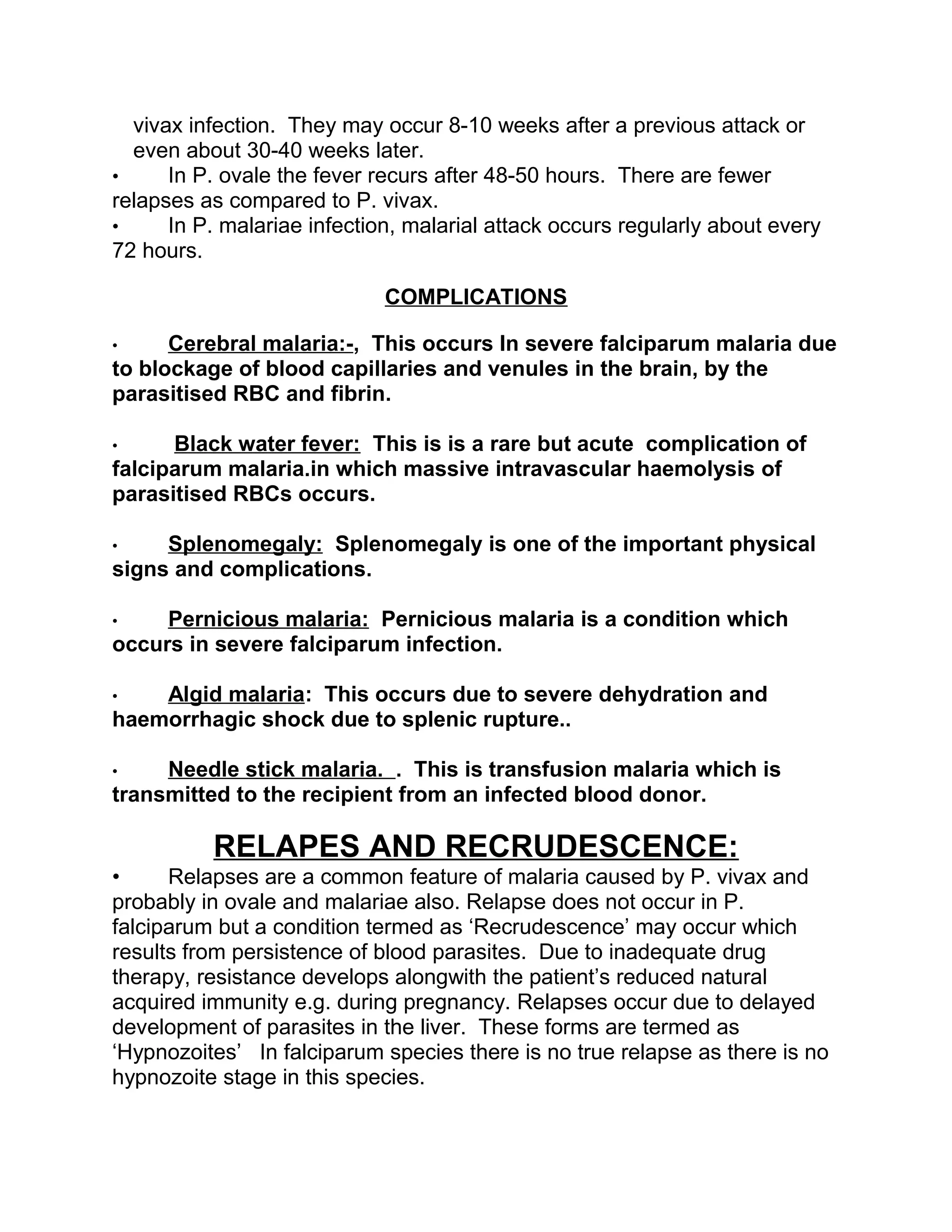 17 micribiology intro to parasito malaria | DOC