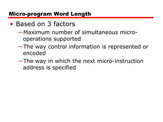 17 micro programmed control | PPT