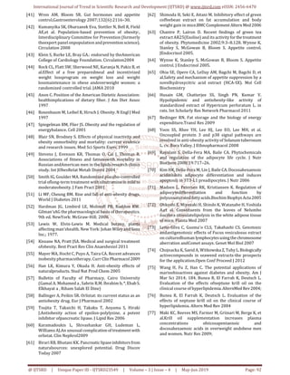 Miracle of Herbals and Natural Products in Treatment and Regulation of ...