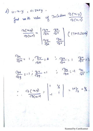 differential equations of mathmatics | PDF