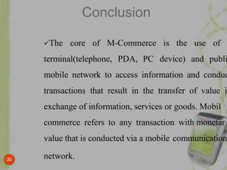 M-commerce in mobile computing | PDF