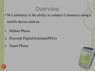 M-commerce in mobile computing | PDF