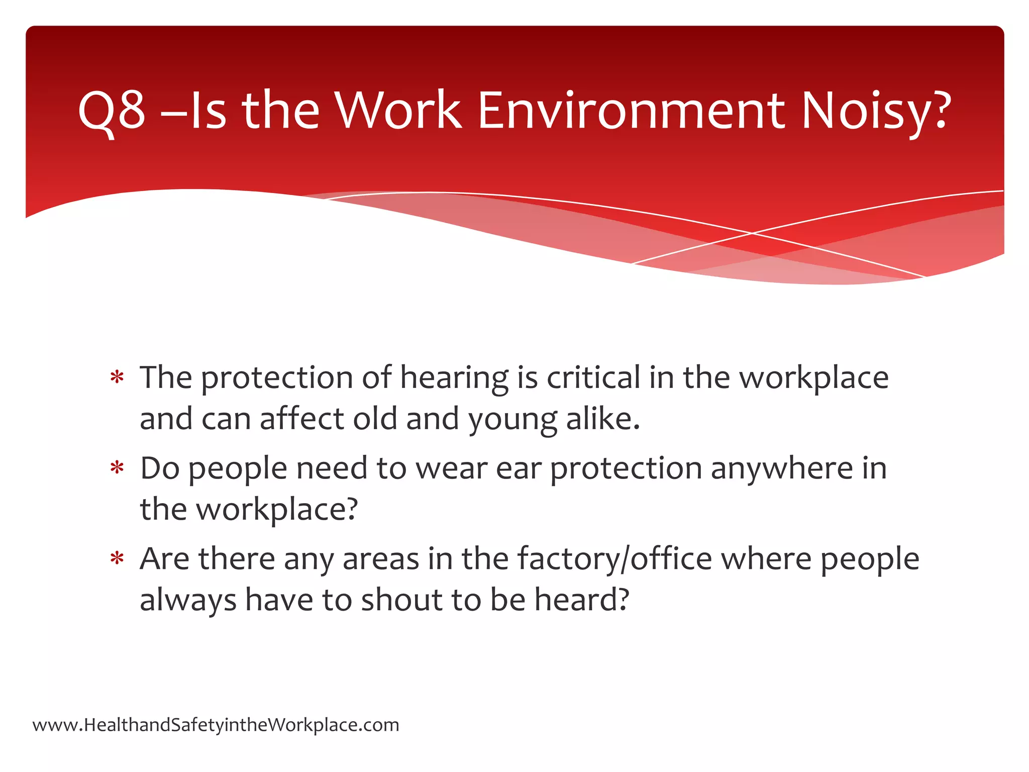 17 most important questions to ask about health and safety in the ...