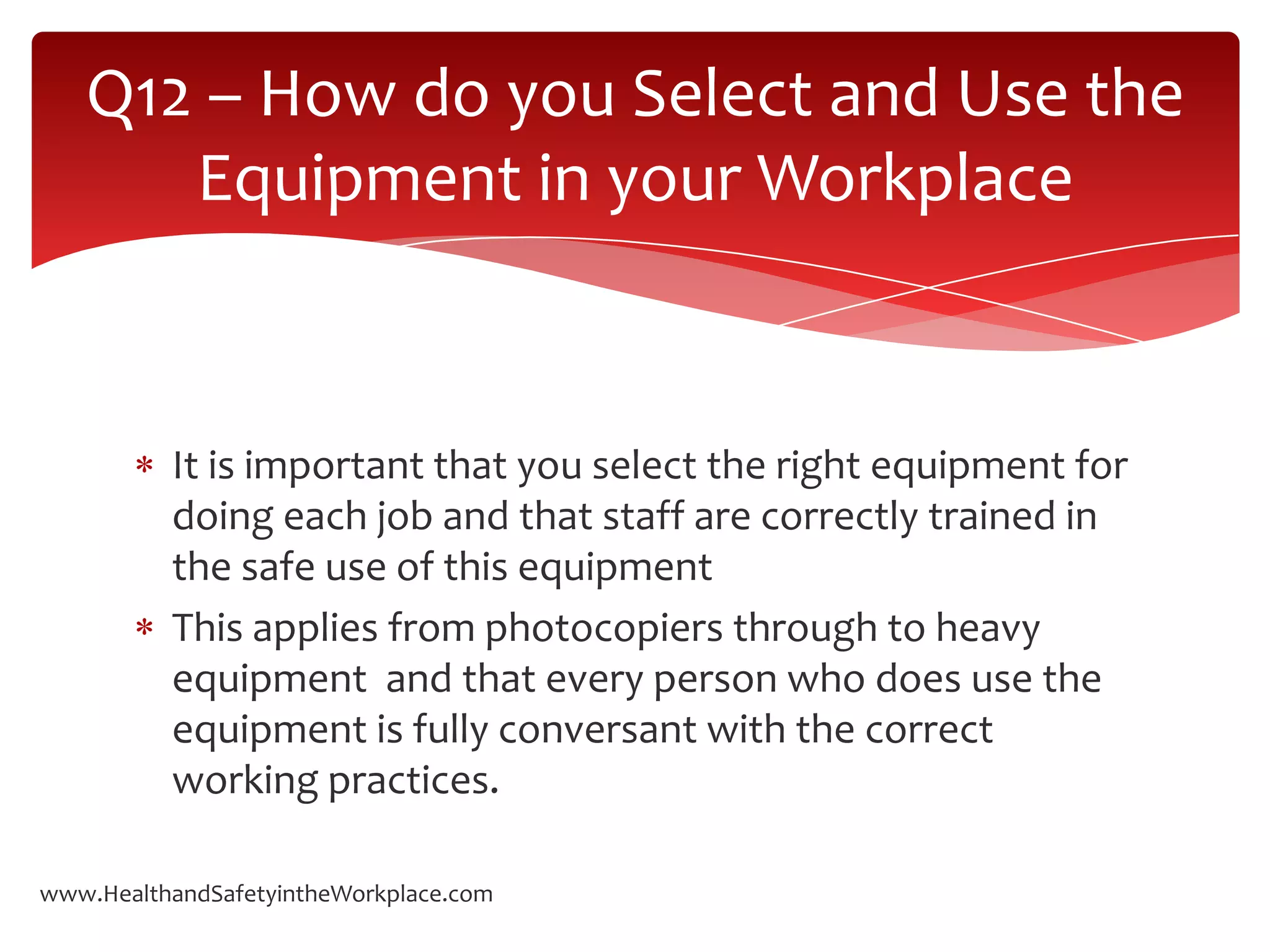 17 most important questions to ask about health and safety in the ...