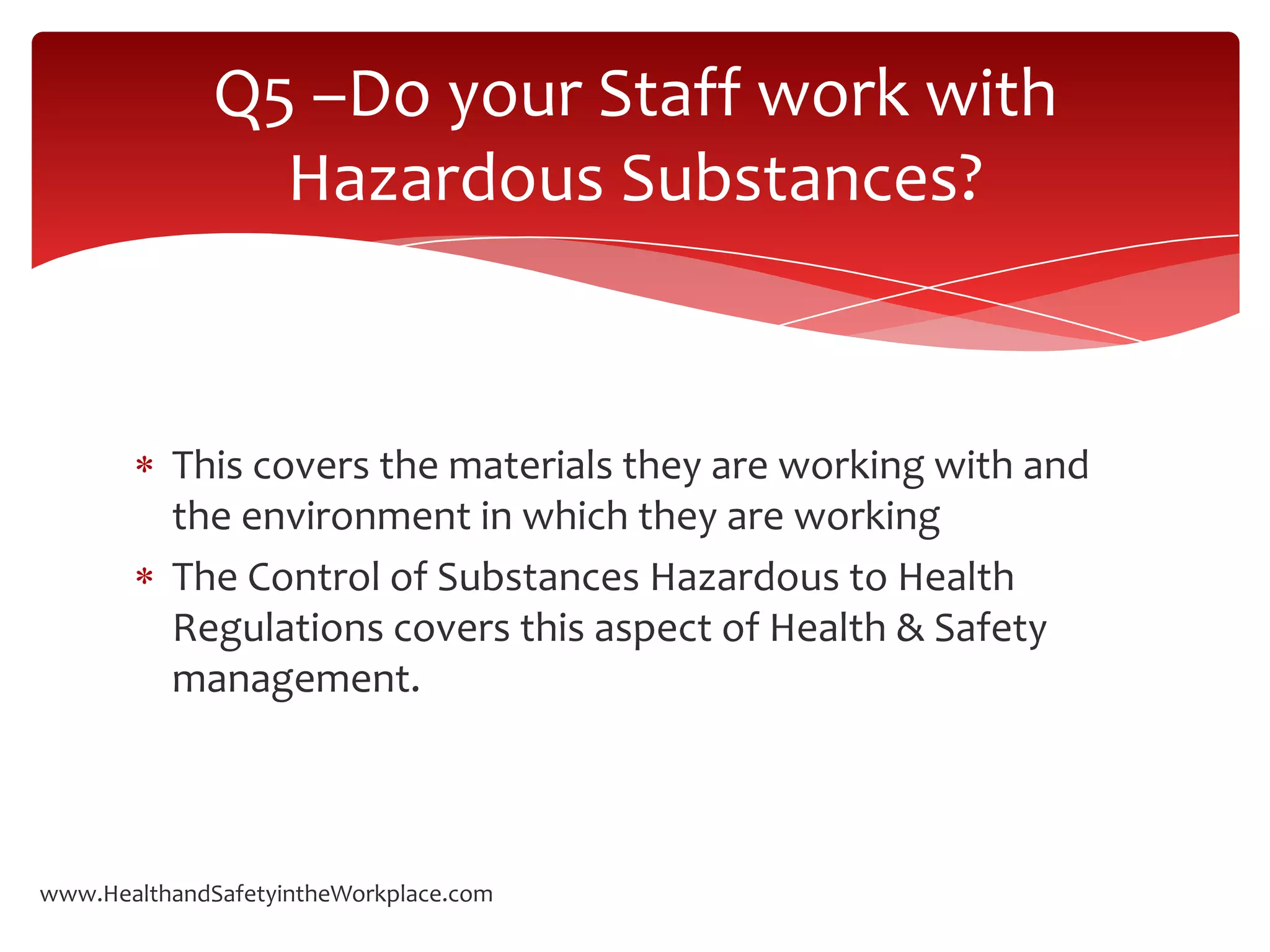 17 most important questions to ask about health and safety in the ...
