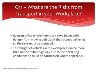 17 most important questions to ask about health and safety in the ...