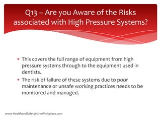 17 most important questions to ask about health and safety in the ...