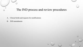 Guidance for industry for IND application | PPTX