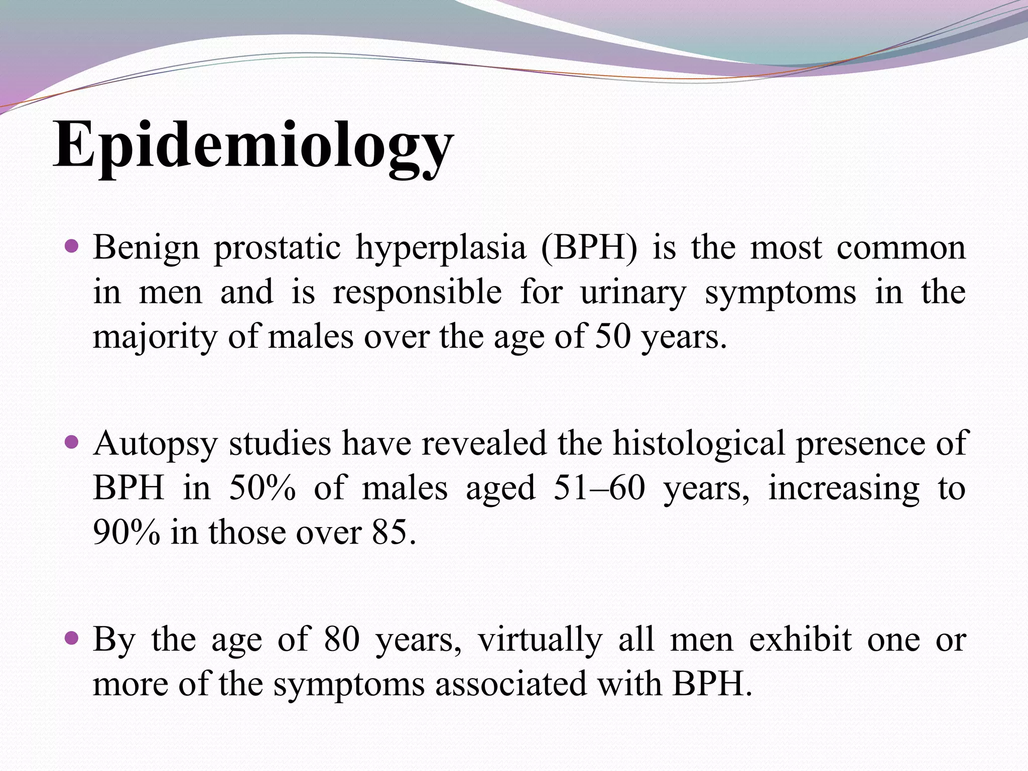 Benign Prostate Hypertrophy | PPTX