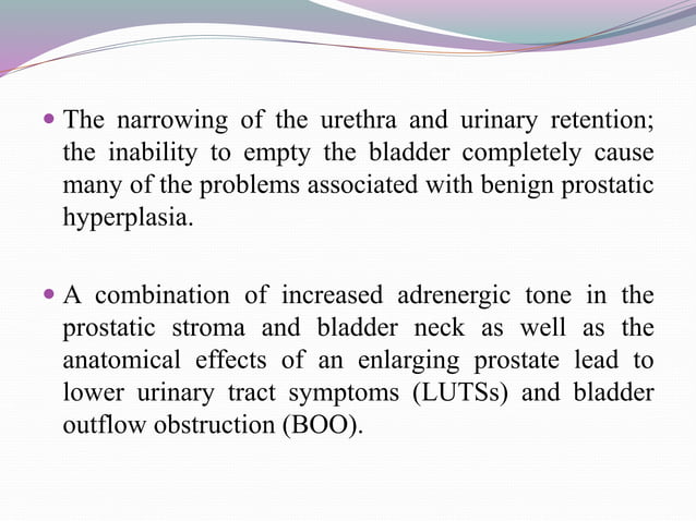 Benign Prostate Hypertrophy | PPTX