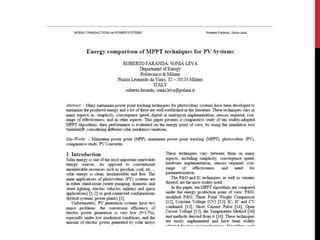 17 mse004 mppt | PPTX
