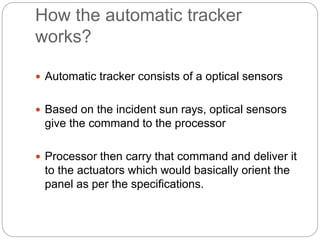 17 mse012 solar tracking system | PPT