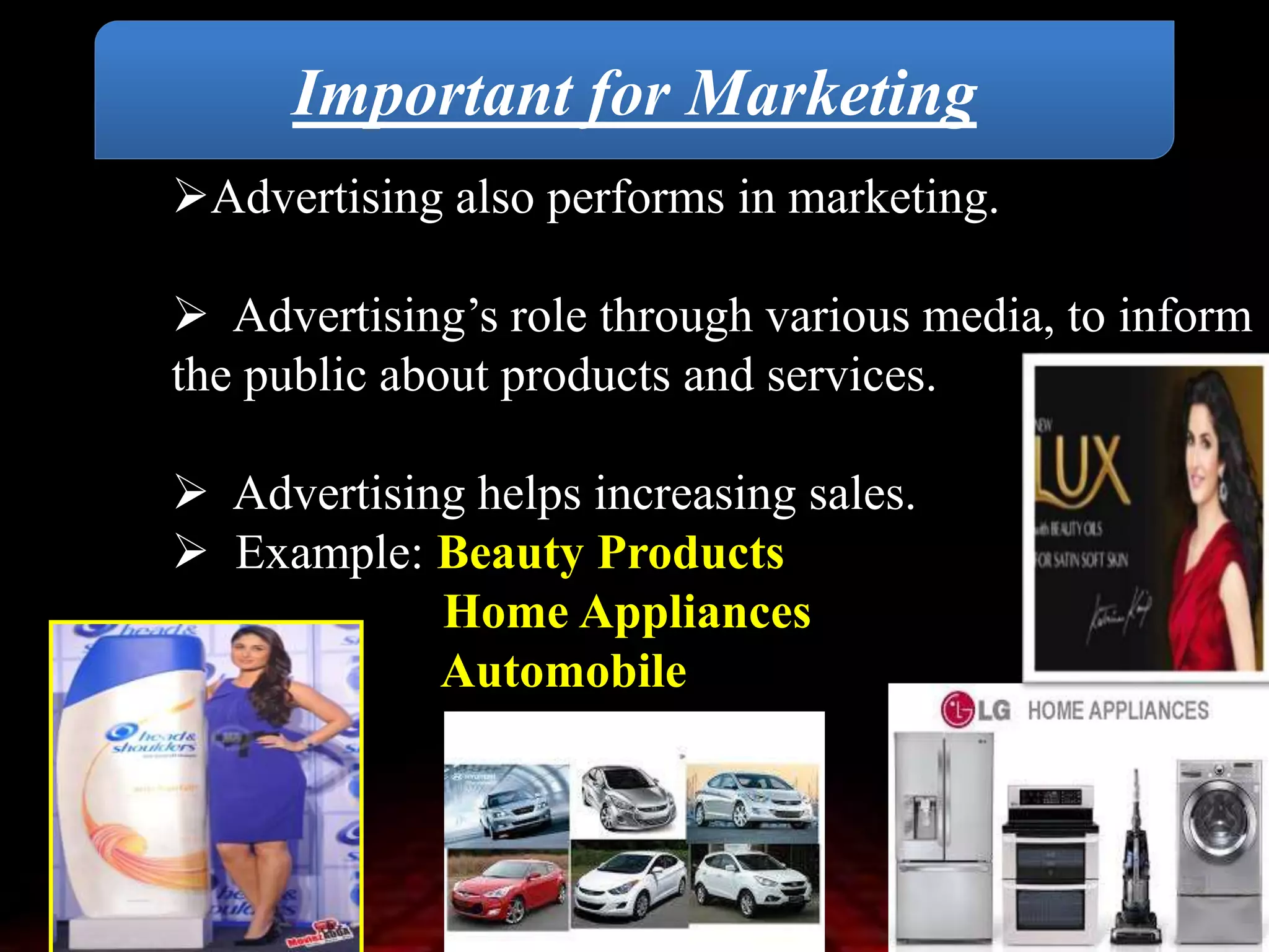 Benefits or Importance of Advertisements | PPTX