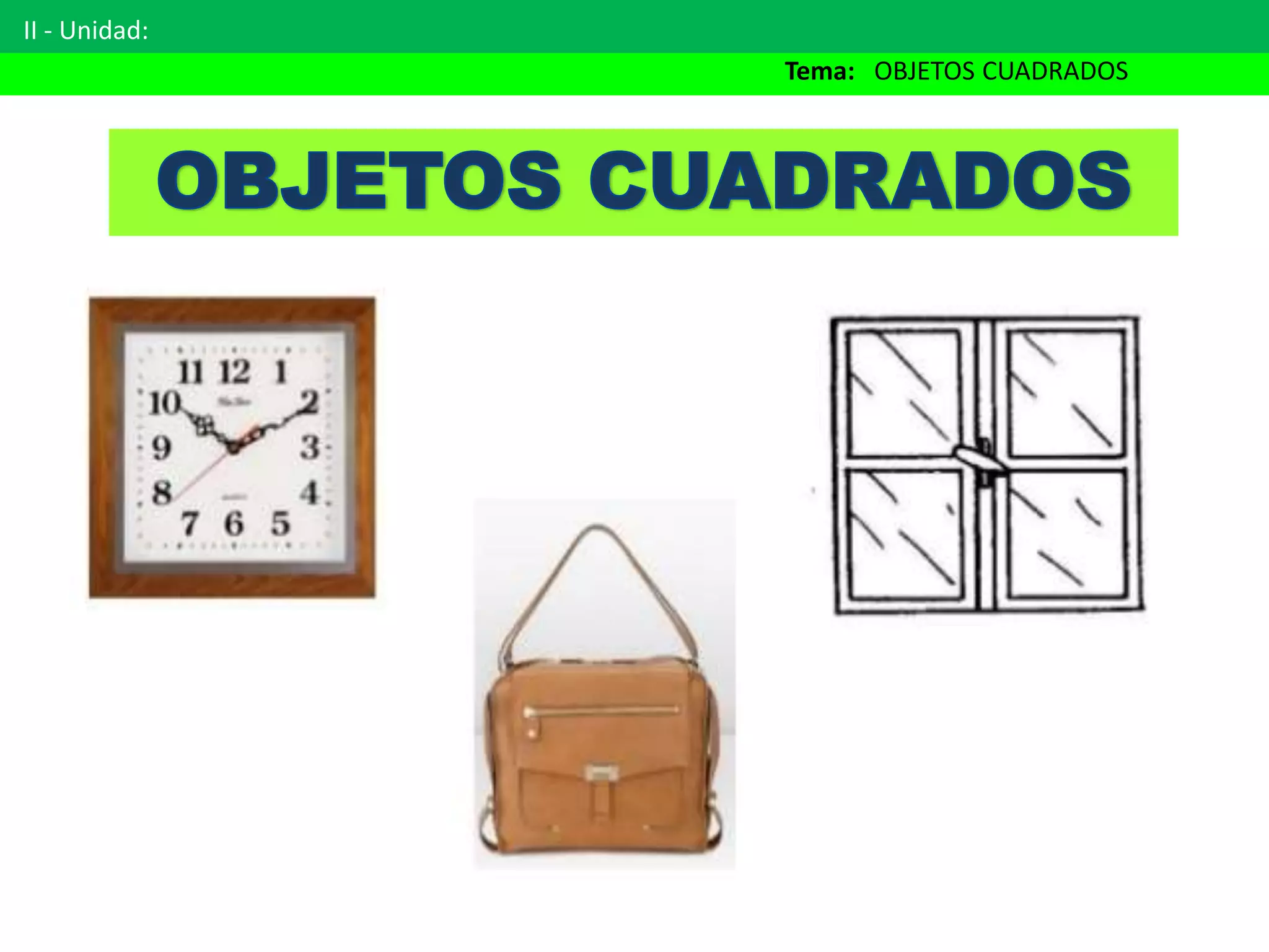 17 objetos de forma cuadrada | PPT
